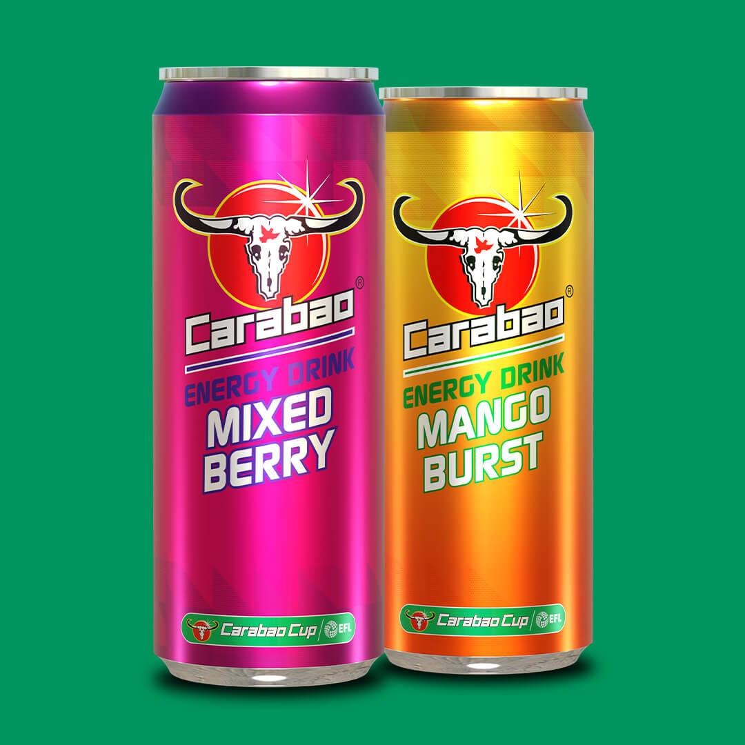 Carabao Energy Drink Combo Pack - 24 x 330ml Cans | Free UK Delivery